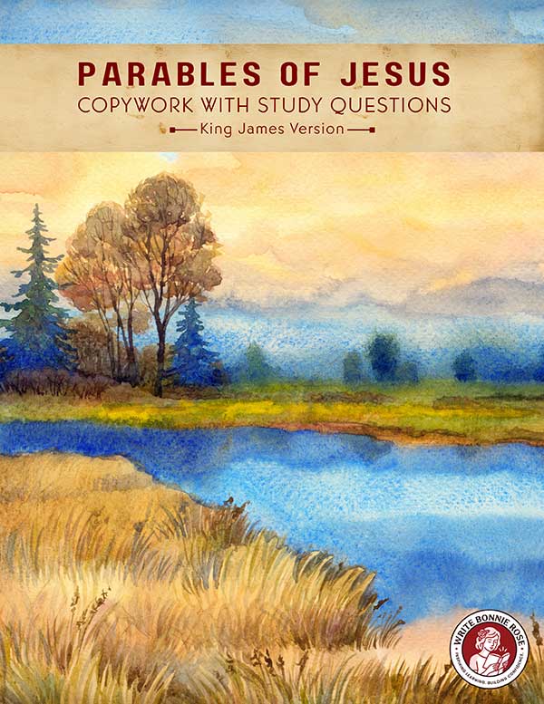 Parables of Jesus Copywork with Study Questions (KJV) - Daily Skill ...